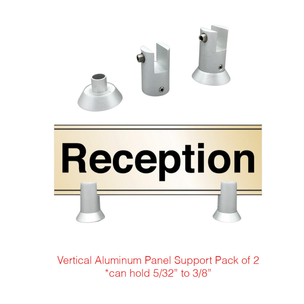 Vertical Aluminum Panel Support 2Qty/Set - Cobra Wrap Tools