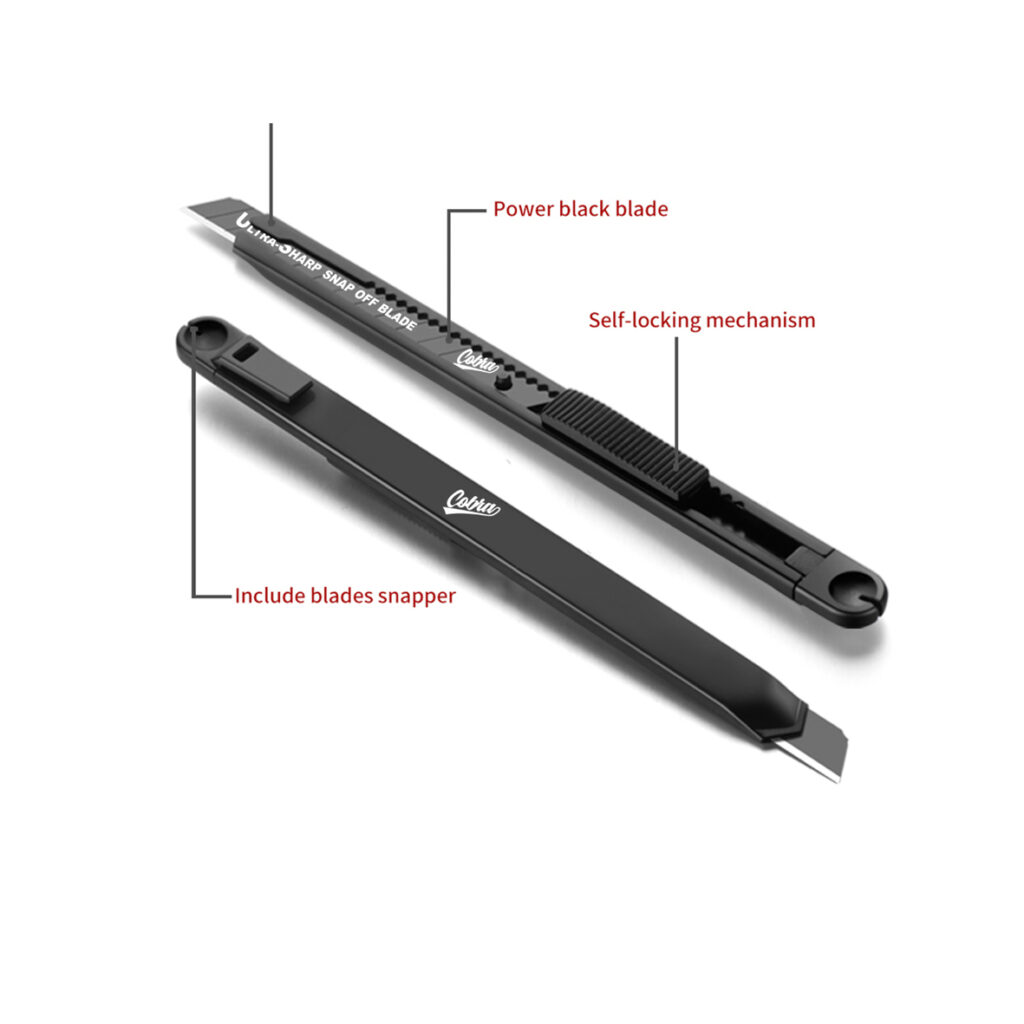 Cobra 9mm Model-2 Multi Function Snap off Cutter - Cobra Wrap Tools