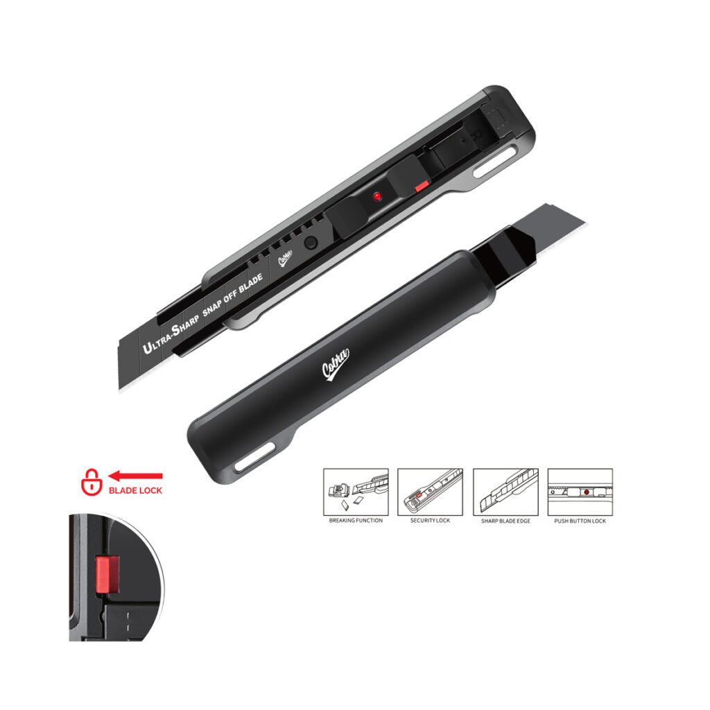 Cobra Professional Series 18mm Snap off Cutter - Cobra Wrap Tools