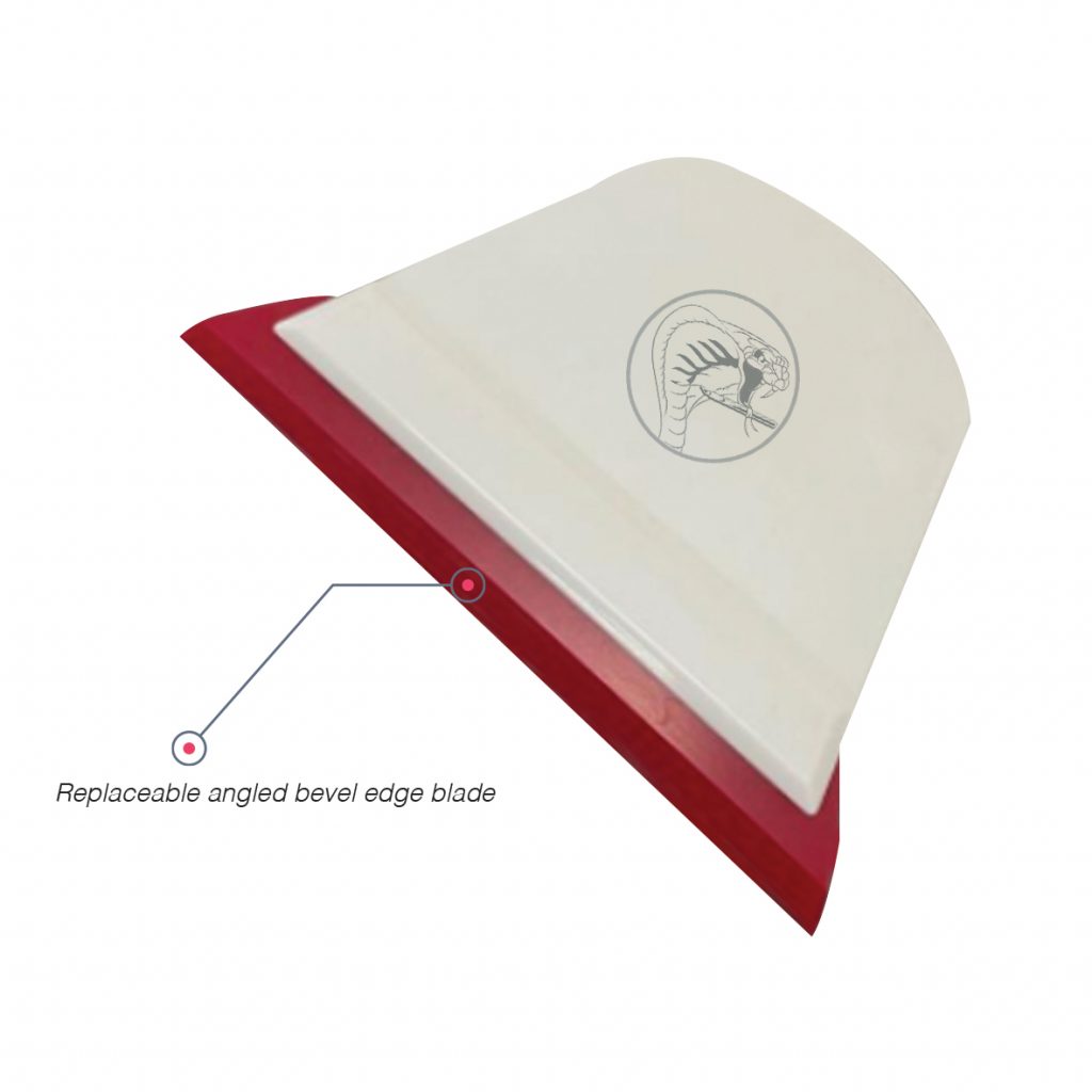 Cobra Dome Squeegee with Replaceable angled bevel edge blade - Cobra ...